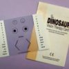 Dinosaur Vision Therapy Card + Instructions - Adelaide Orthoptics