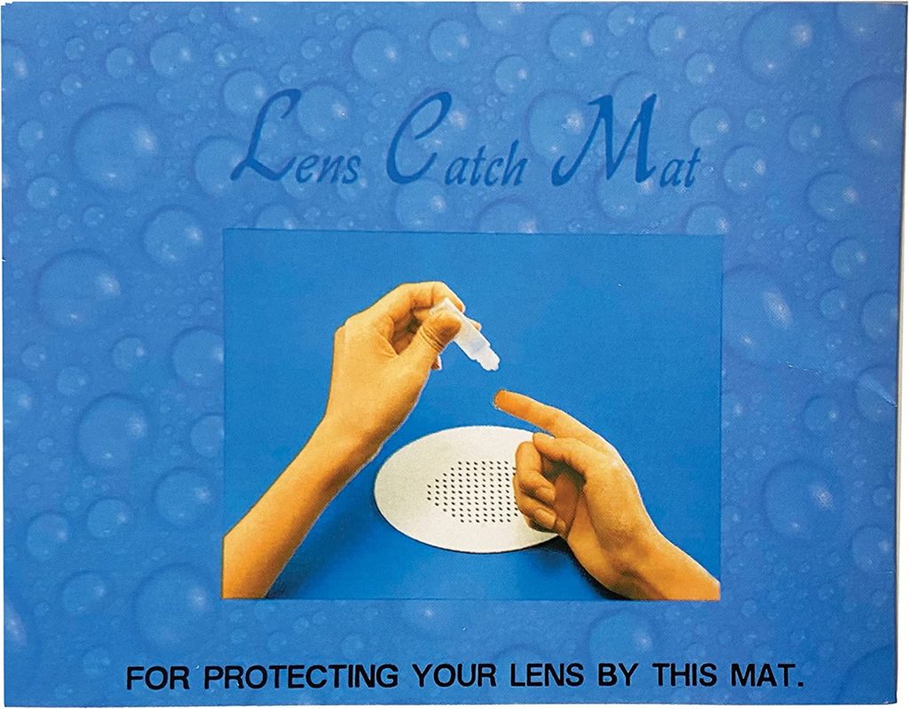 Centrostyle© Contact Lens Catch Mat - Adelaide Orthoptics
